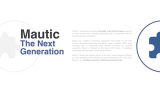 Mautic, M3, and the future of Marketing Automation | PPT
