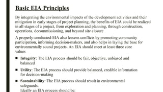 Environmental impact assessment (EIA) ppt | PPT