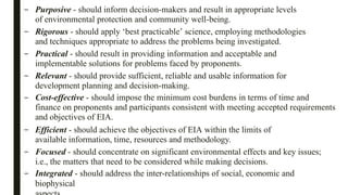 Environmental impact assessment (EIA) ppt | PPT