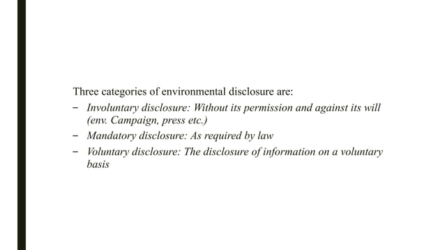Environmental impact assessment (EIA) ppt | PPT