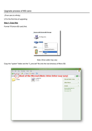 M3i zero upgrade_manual1 | PDF