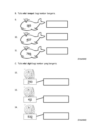 MATEMATIK TAHUN 2 KERTAS 2 | DOCX