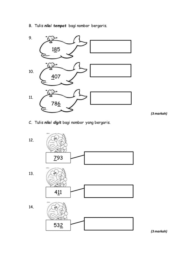 MATEMATIK TAHUN 2 KERTAS 2 | DOCX