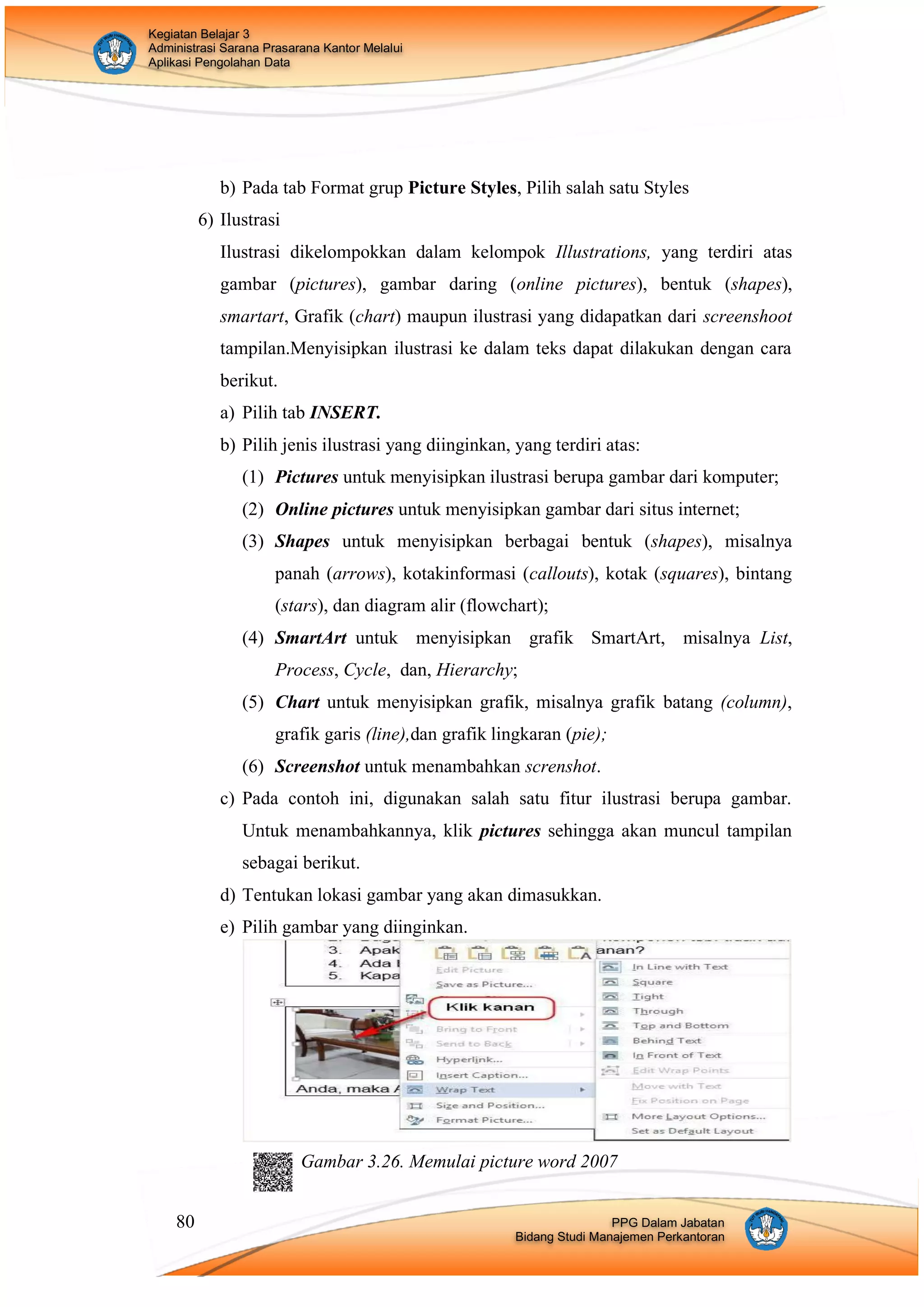 M3 kb3 administrasi sarana prasarana kantor melalui aplikasi pengolahan ...