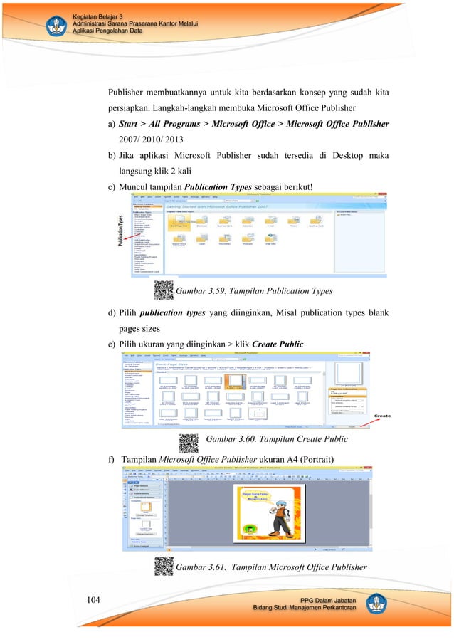 M3 kb3 administrasi sarana prasarana kantor melalui aplikasi pengolahan data | PDF