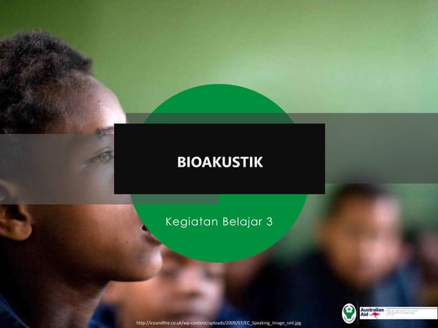 M3 kb3 bioakustik | PPTX