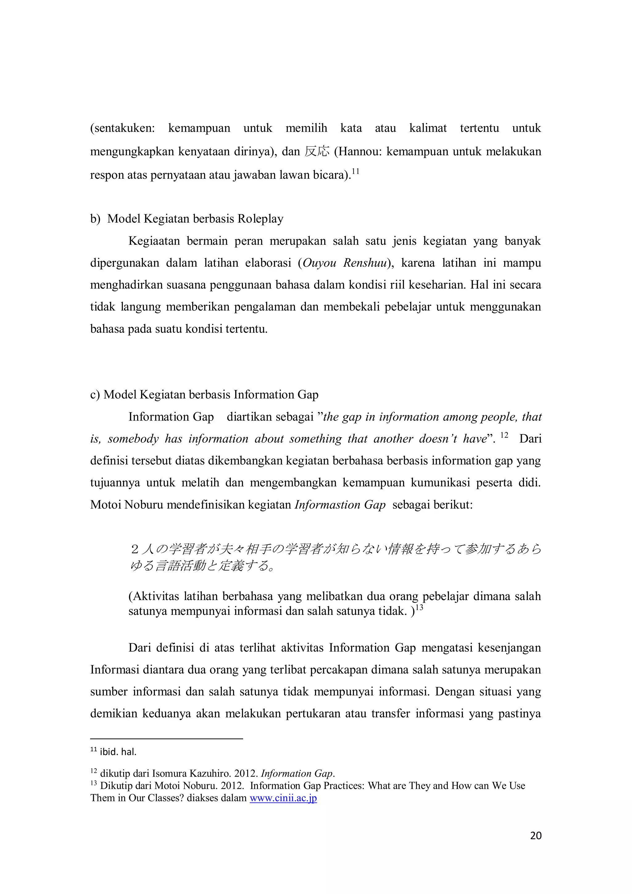 Materi M3KB4 - Pengajaran Dokkai, Kaiwa, dan Sakubun | PDF