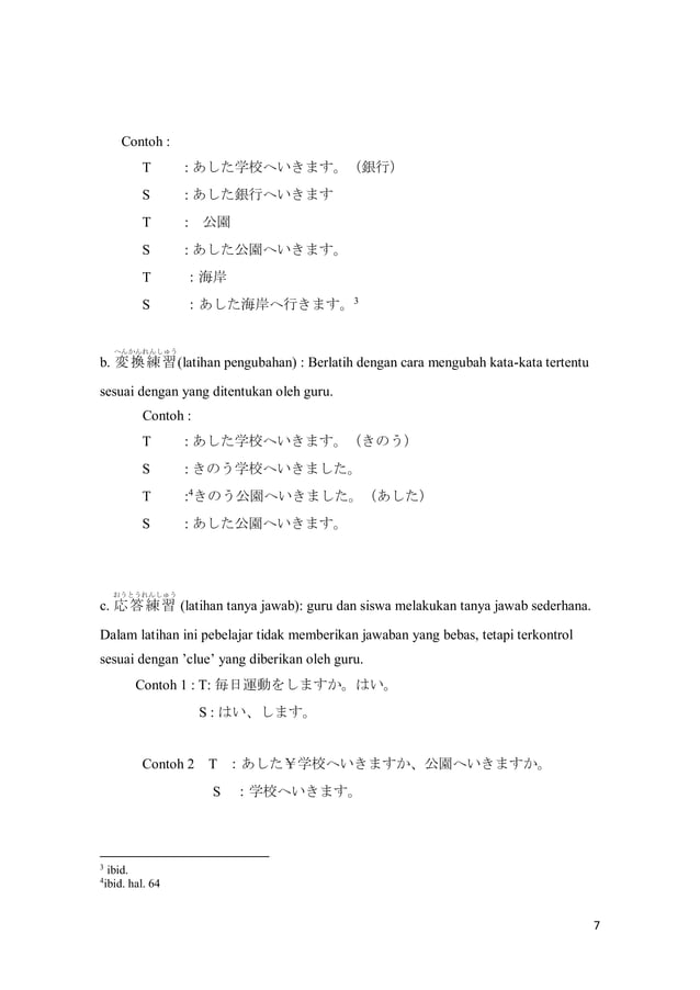 Materi M3KB4 - Pengajaran Dokkai, Kaiwa, dan Sakubun | PDF