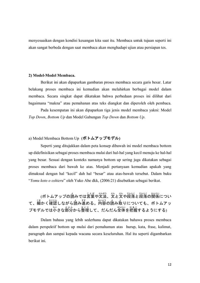 Materi M3KB4 - Pengajaran Dokkai, Kaiwa, dan Sakubun | PDF