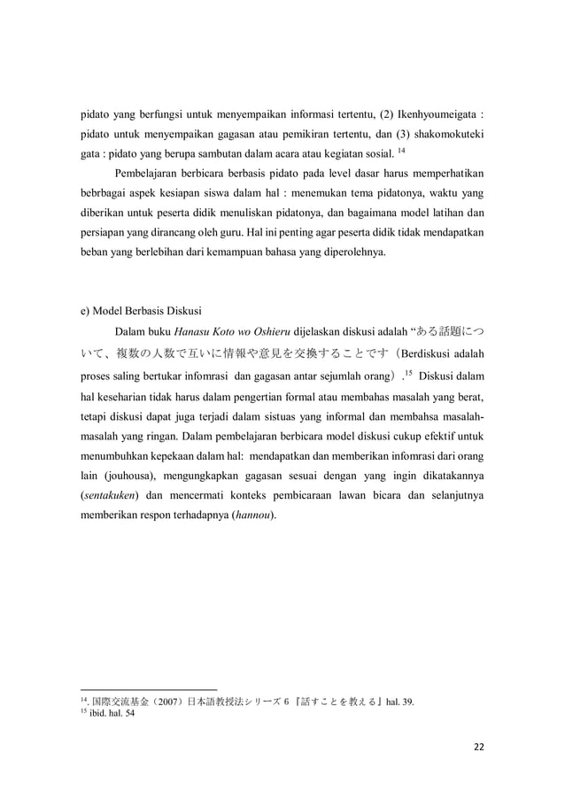 Materi M3KB4 - Pengajaran Dokkai, Kaiwa, dan Sakubun | PDF