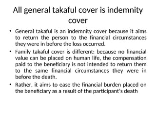 M3L4 General Takaful CHARACTERISTICS.ppt