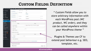 WooCommerce: custom fields | PPTX