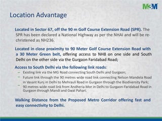 M3M Urbana One Key Resiments Gurgaon @7838334455 | PPT