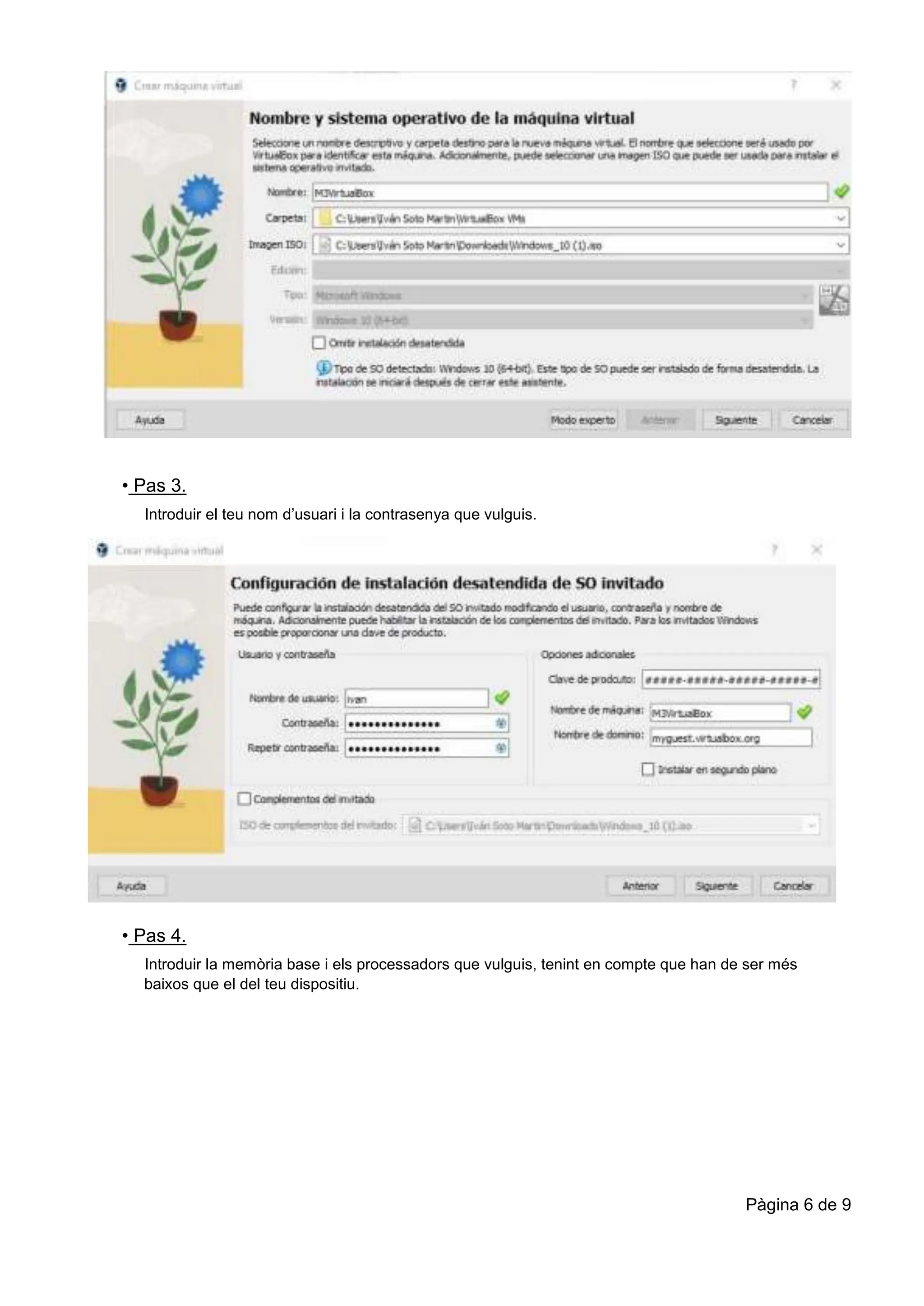 Assignatura: M3. Actividad: 2. Manual: VirtualBox. | DOCX