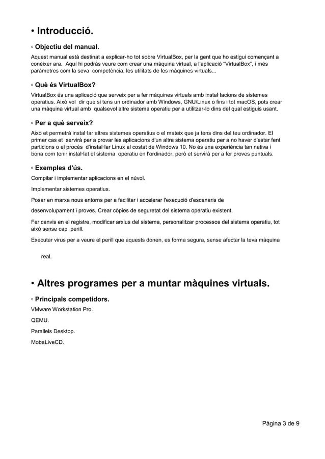 Assignatura: M3. Actividad: 2. Manual: VirtualBox. | DOCX