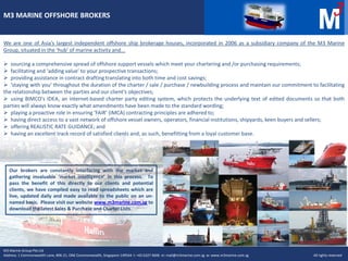 M3 Marine Group Capability Statement 2012 | PDF