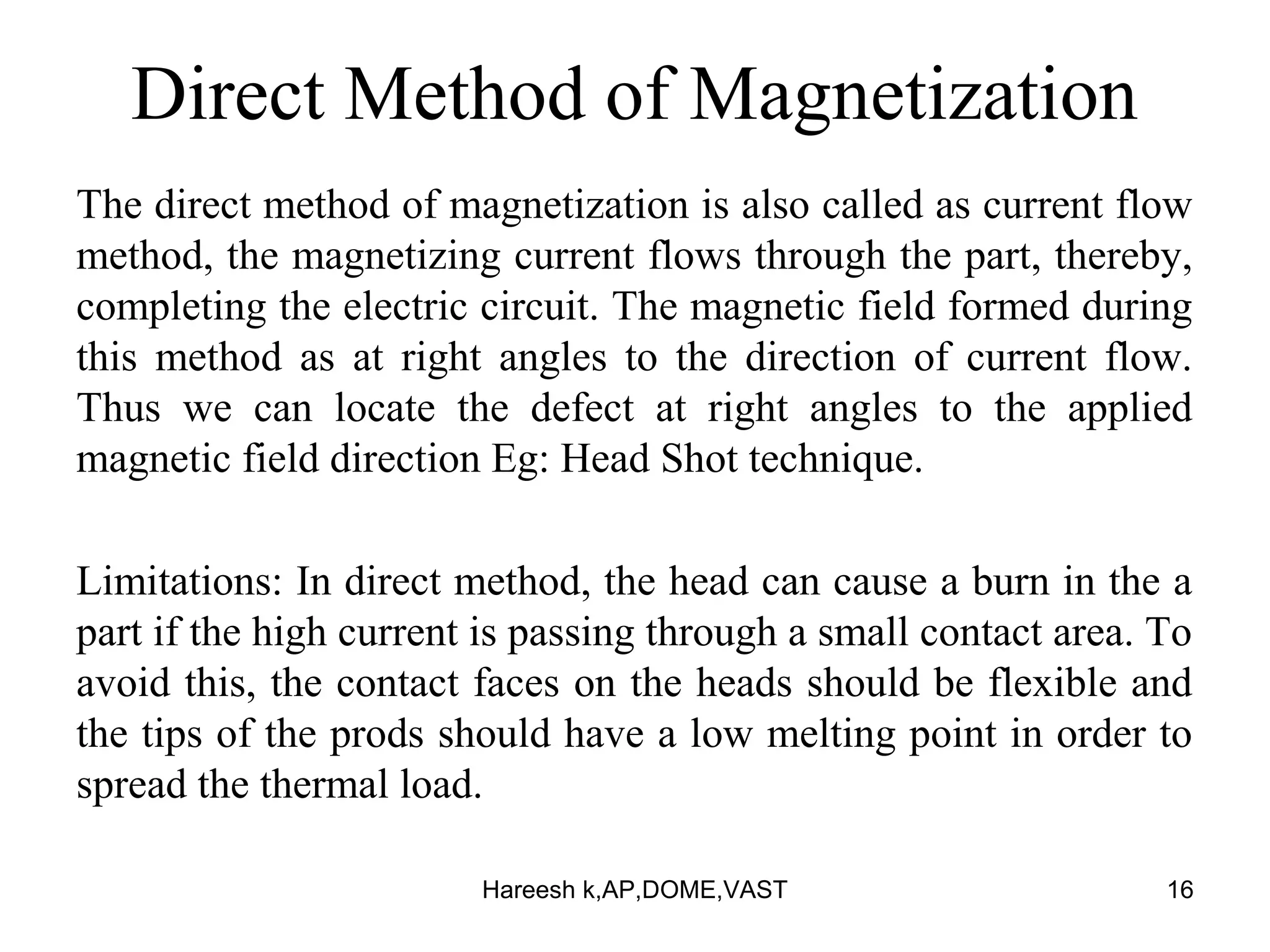 Magnetic particle inspection | PPT