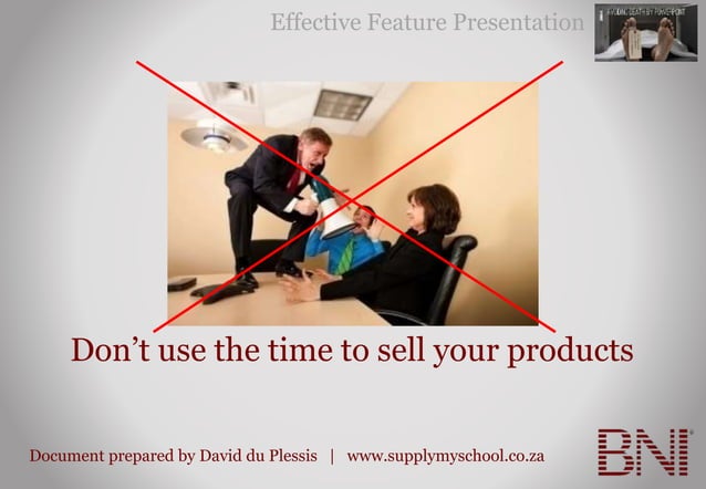 BNI Feature Presentation (10 minute presentation) | PPTX
