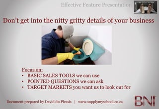 BNI Feature Presentation (10 minute presentation) | PPTX