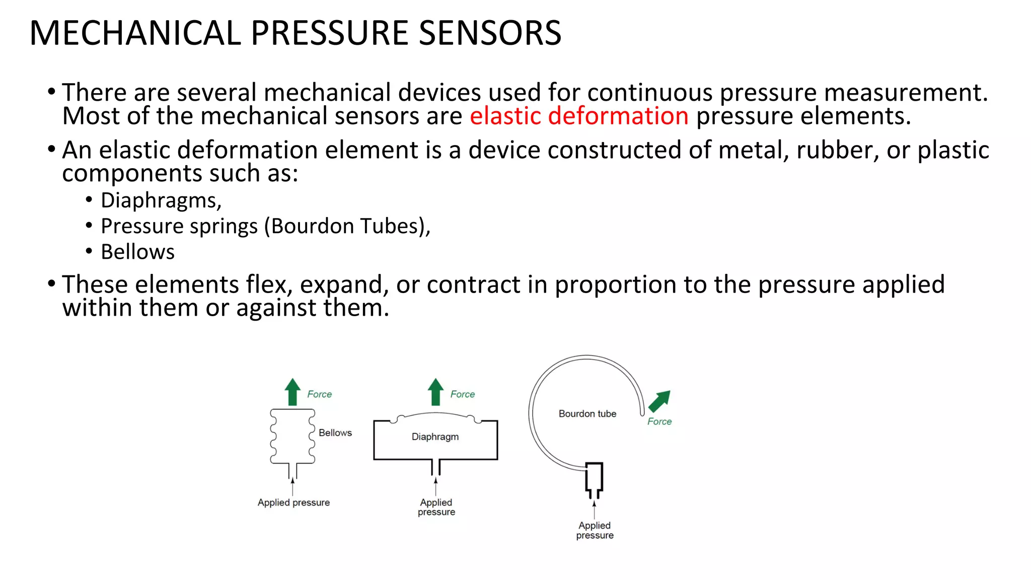PRESSURE Measurement | PPT