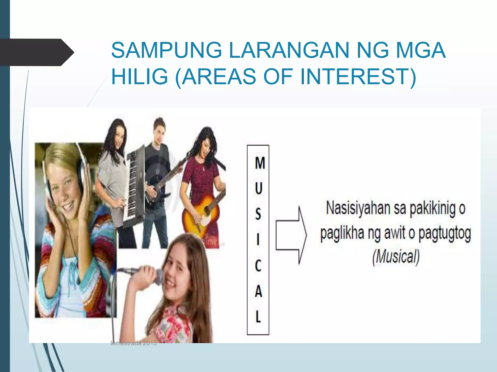 EsP 7 M3 pagpapaunlad ng mga hilig | PPTX