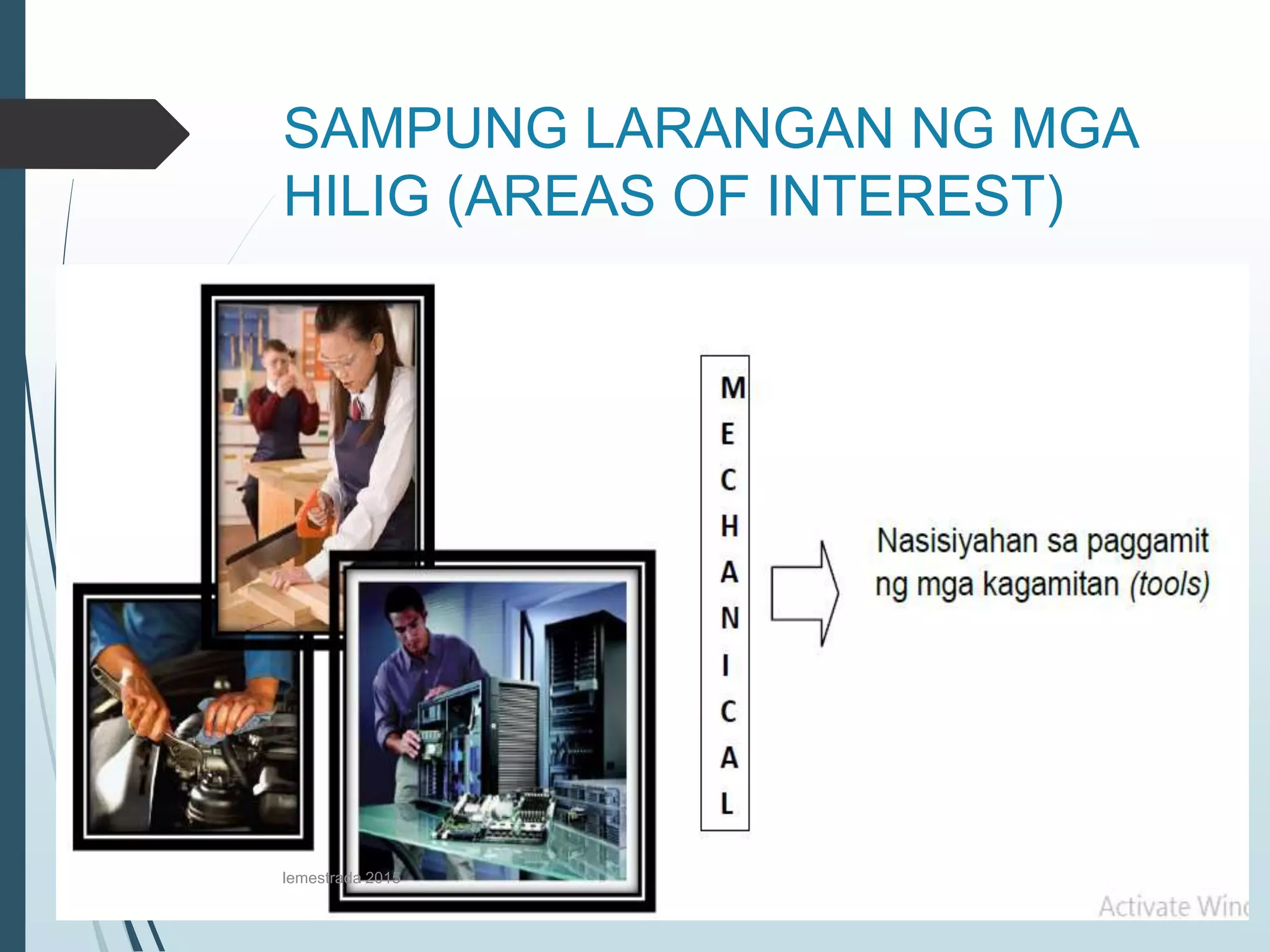 EsP 7 M3 pagpapaunlad ng mga hilig | PPTX