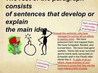 M3 paragraph organization | PPTX