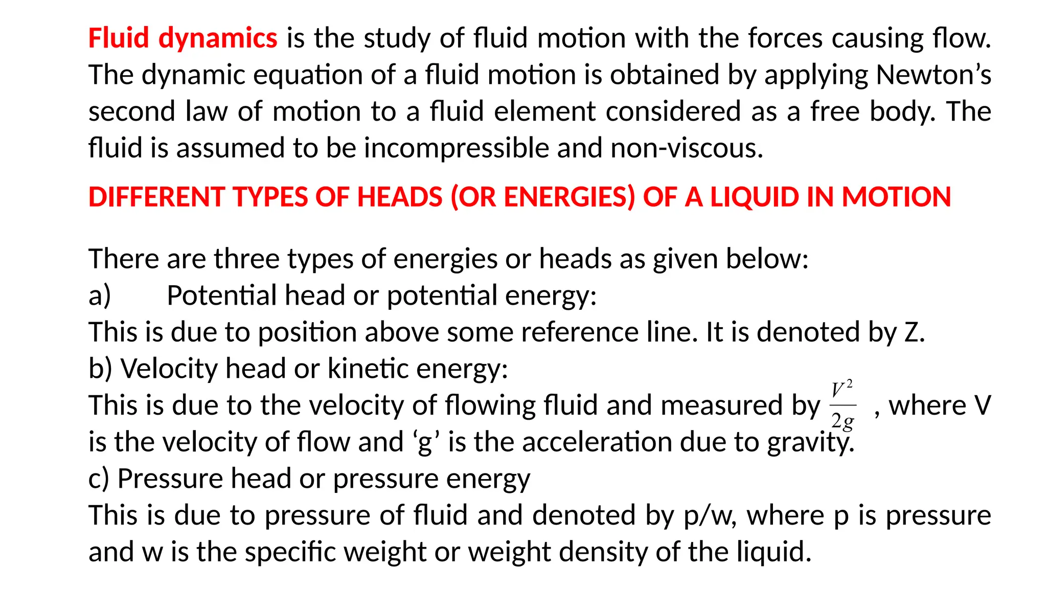 M_3_PCC-ME 203_Basicsof Fluid dynamics.pptx | Physics | Science
