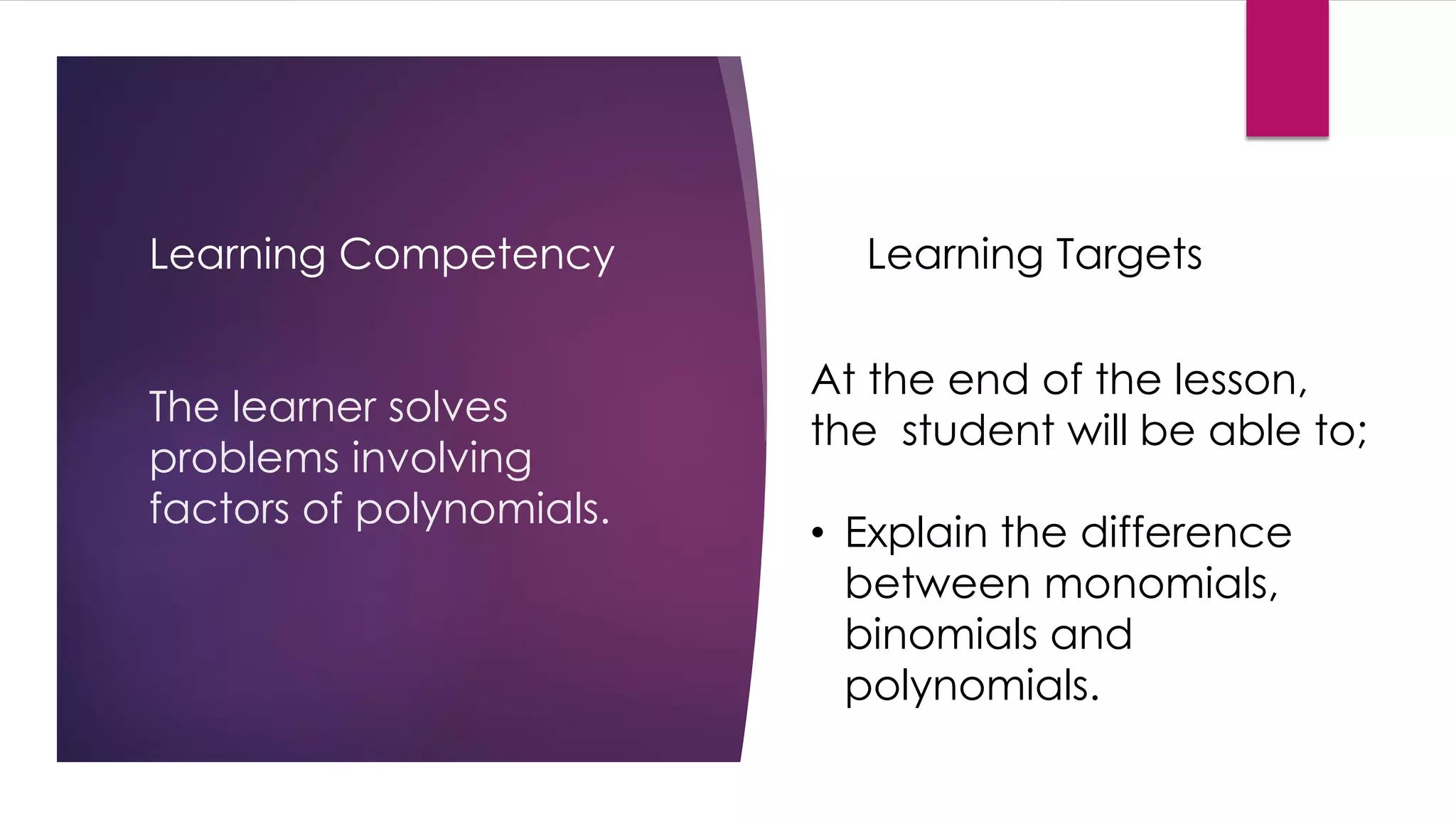 M3_Performance Standard, Competency and Learning Targets.pdf