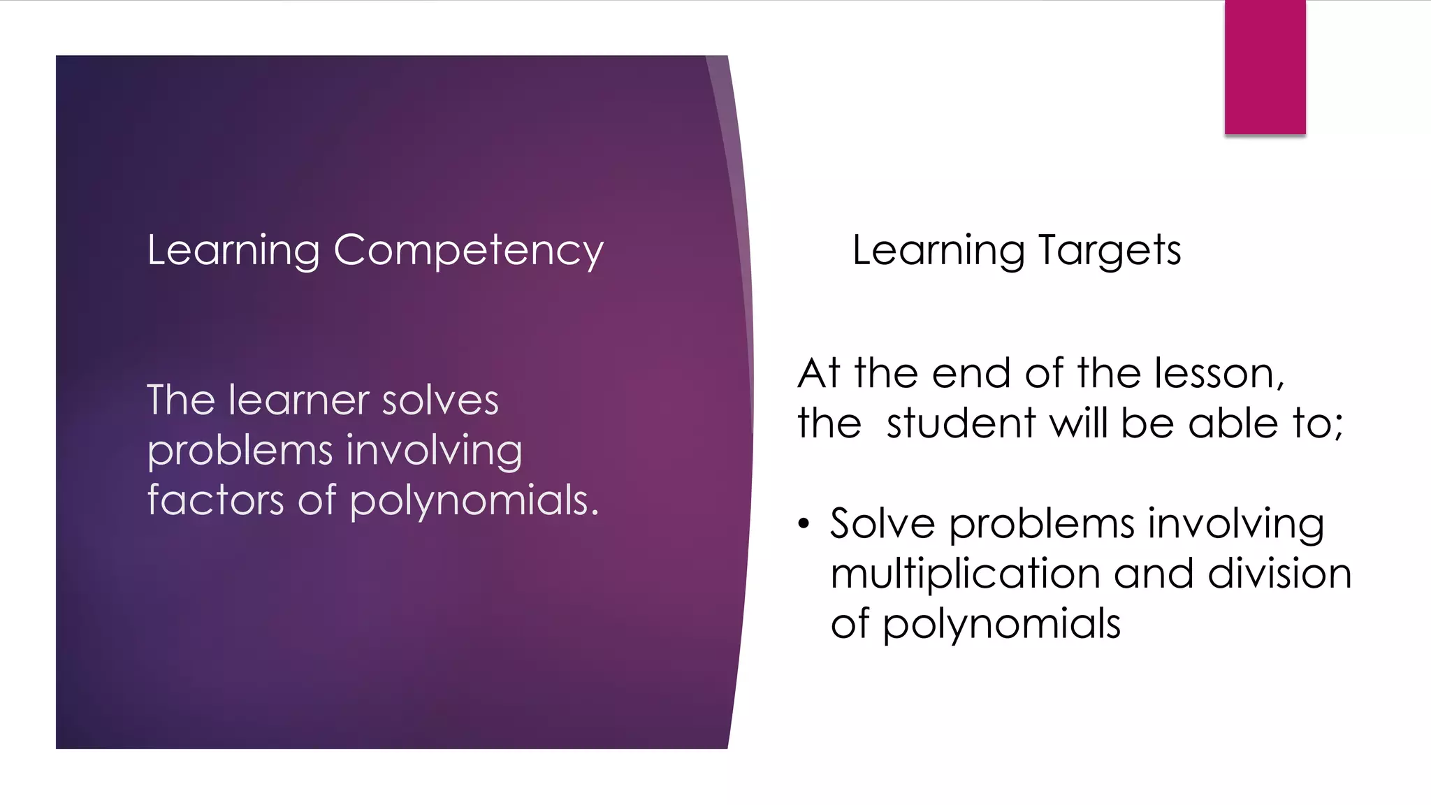 M3_Performance Standard, Competency and Learning Targets.pdf