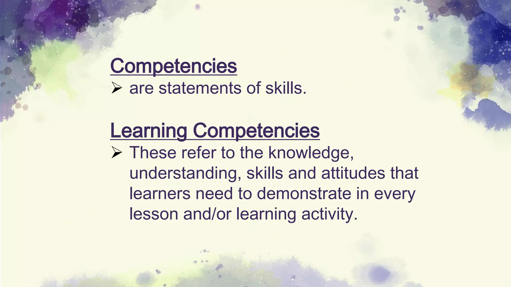 M3_Performance Standard, Competency and Learning Targets.pdf