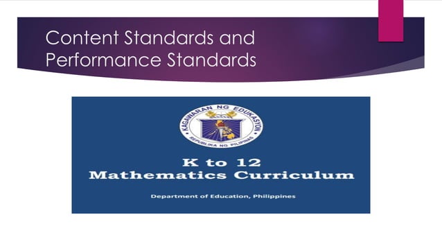 M3_Performance Standard, Competency and Learning Targets.pdf | Education