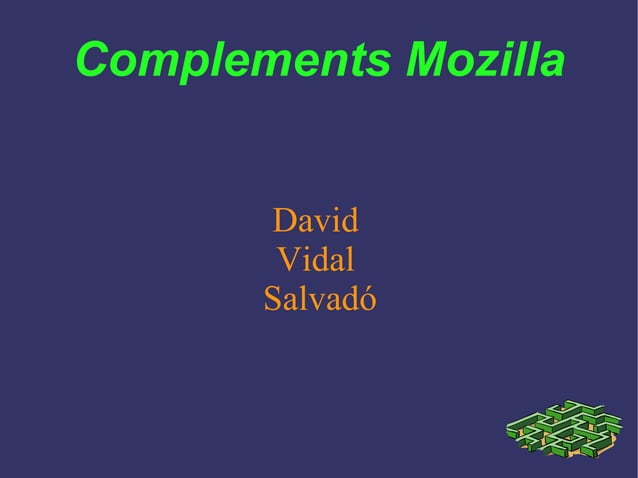 M3 presentacio 2 david vidal | ODP