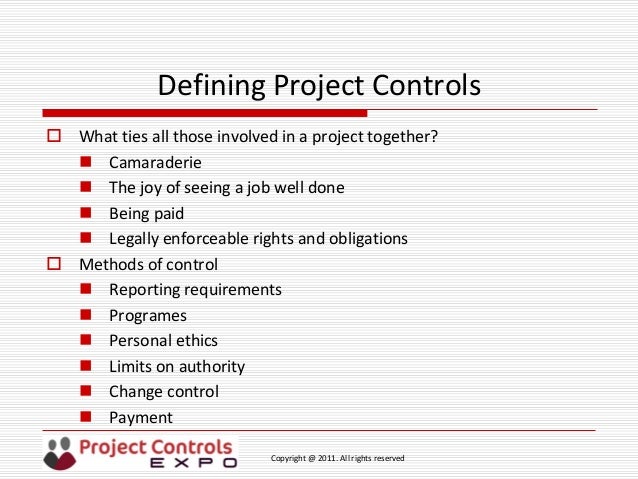 Project Controls Expo 18th Nov 2014 - "Project Controls – The Legal P…