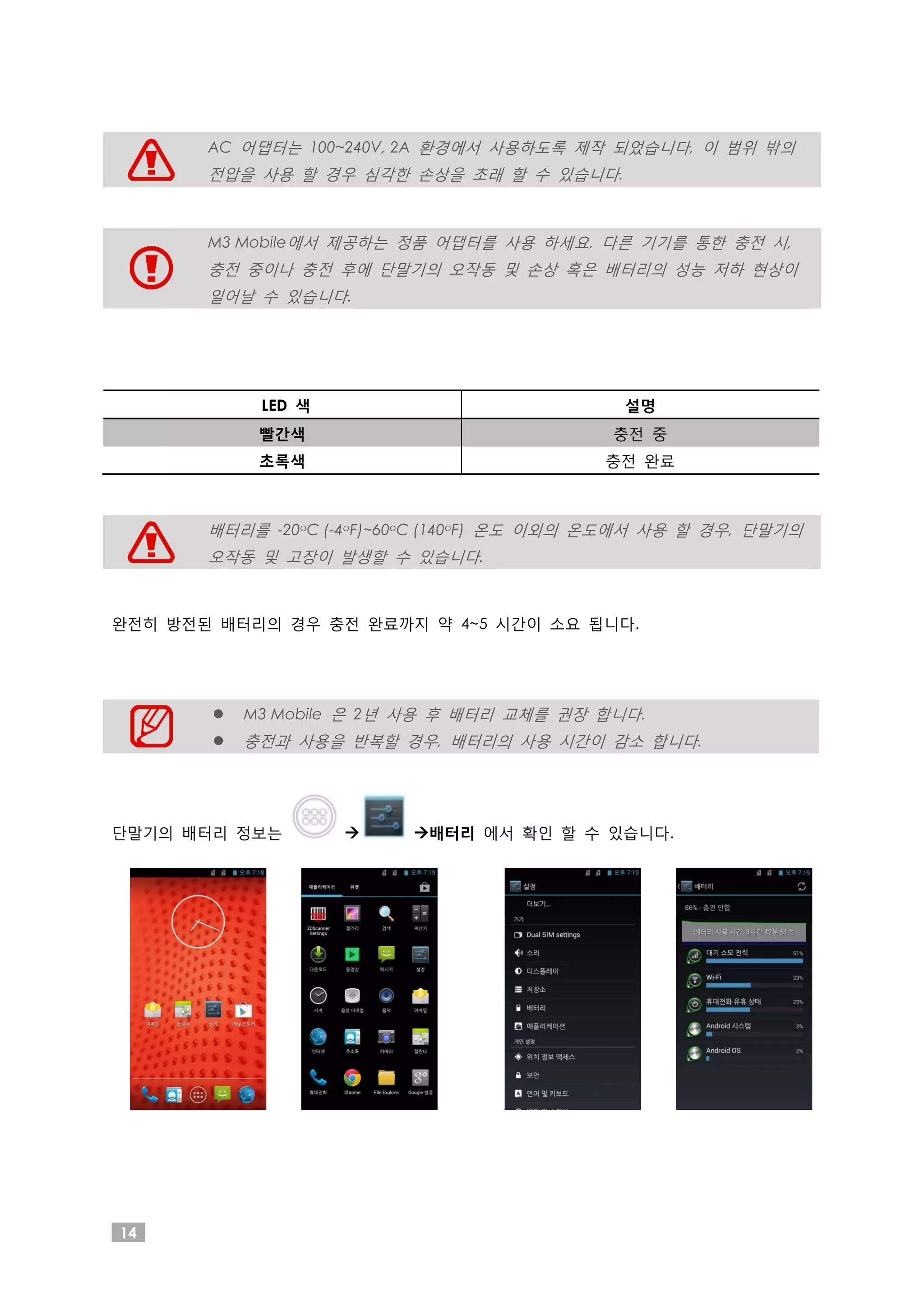 M3모바일PDA M3 SM10 2D 산업용PDA 바코드PDA 매뉴얼 | PDF