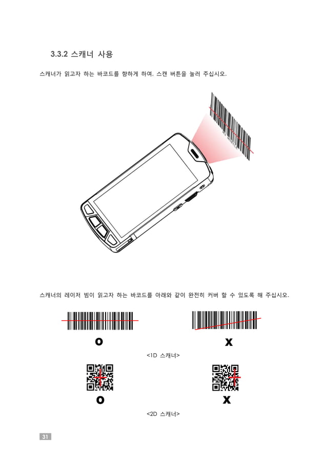 M3모바일PDA M3 SM10 2D 산업용PDA 바코드PDA 매뉴얼 | PDF