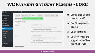 WooCommerce: payment gateways | PPT