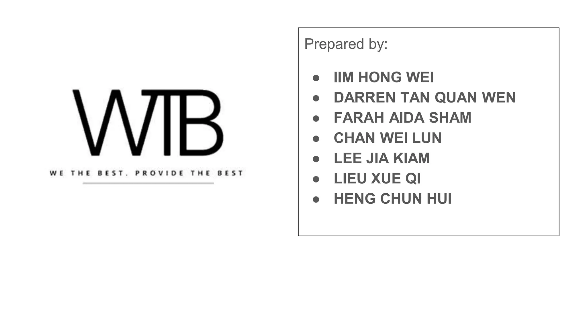 MEASUREMENT TENDER DOCUMENTATION | PPT