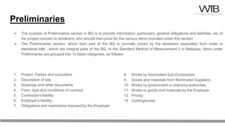 MEASUREMENT TENDER DOCUMENTATION | PPTX