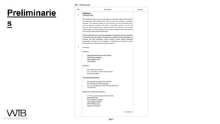 MEASUREMENT TENDER DOCUMENTATION | PPTX