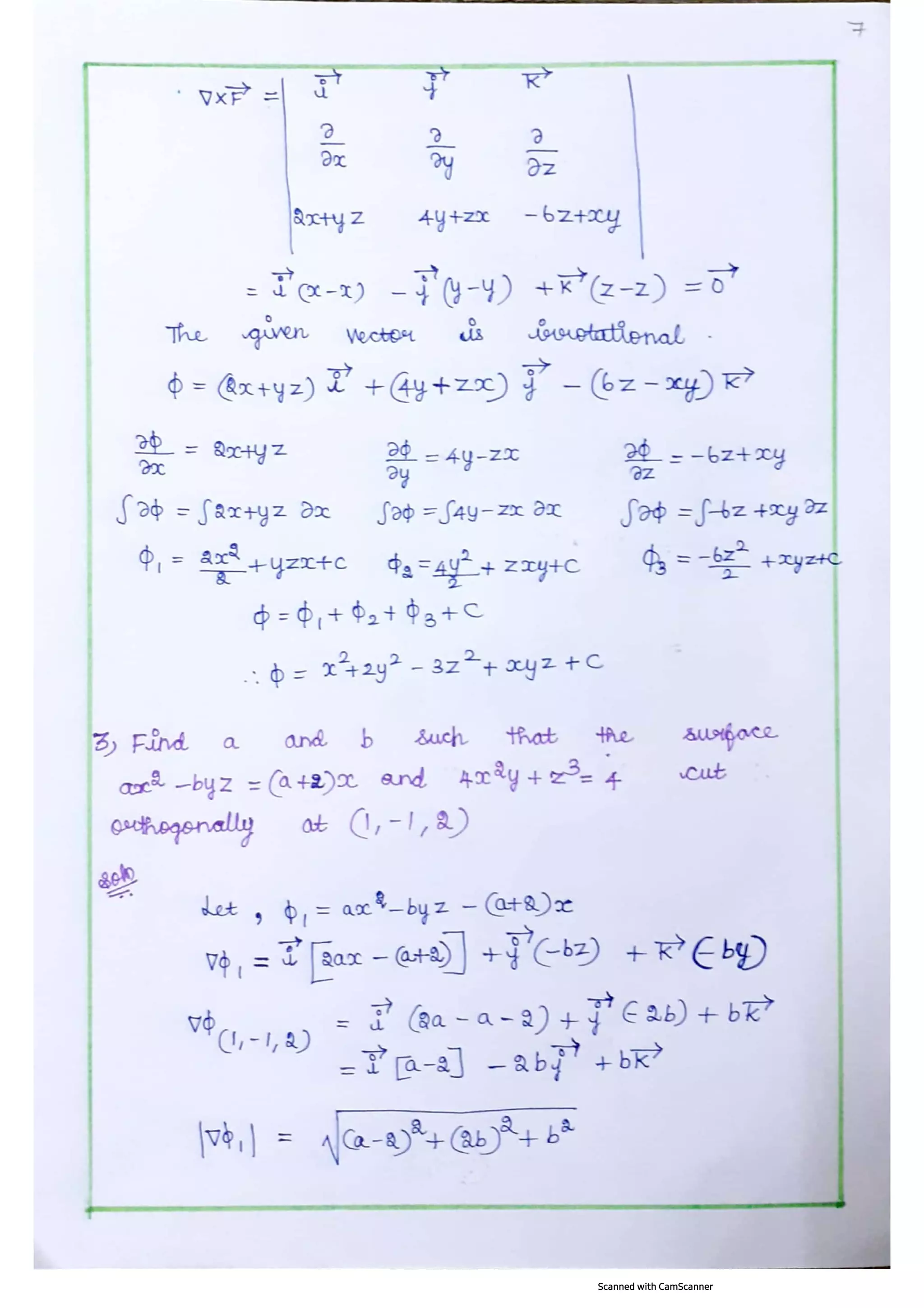 VECTOR CALCULUS AND FOURIER SERIES | PDF