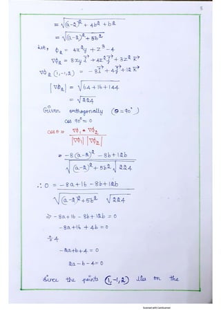 Vector calculus and Fourier Series | PDF