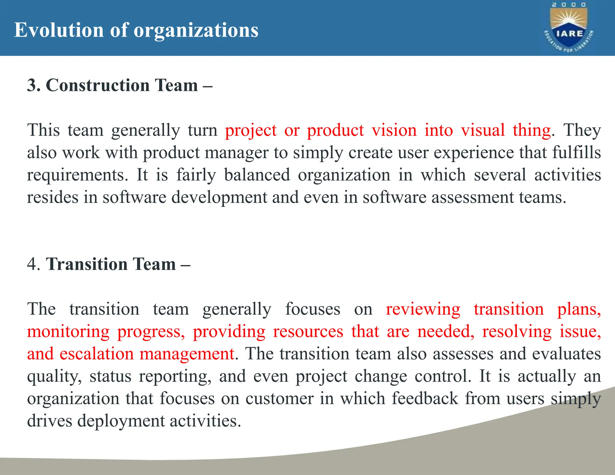 Project Organizations Line-of- business organizations | PPTX