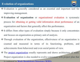 Project Organizations Line-of- business organizations | PPTX