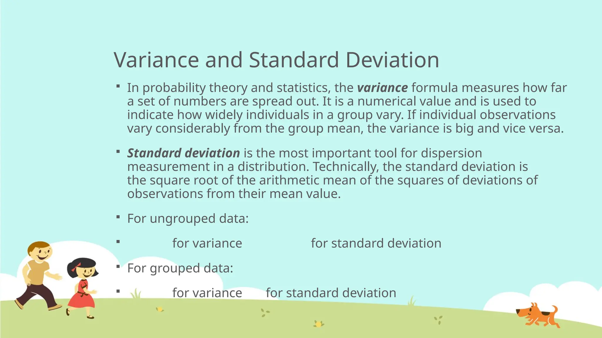 Variance and Standard deviation | PPTX