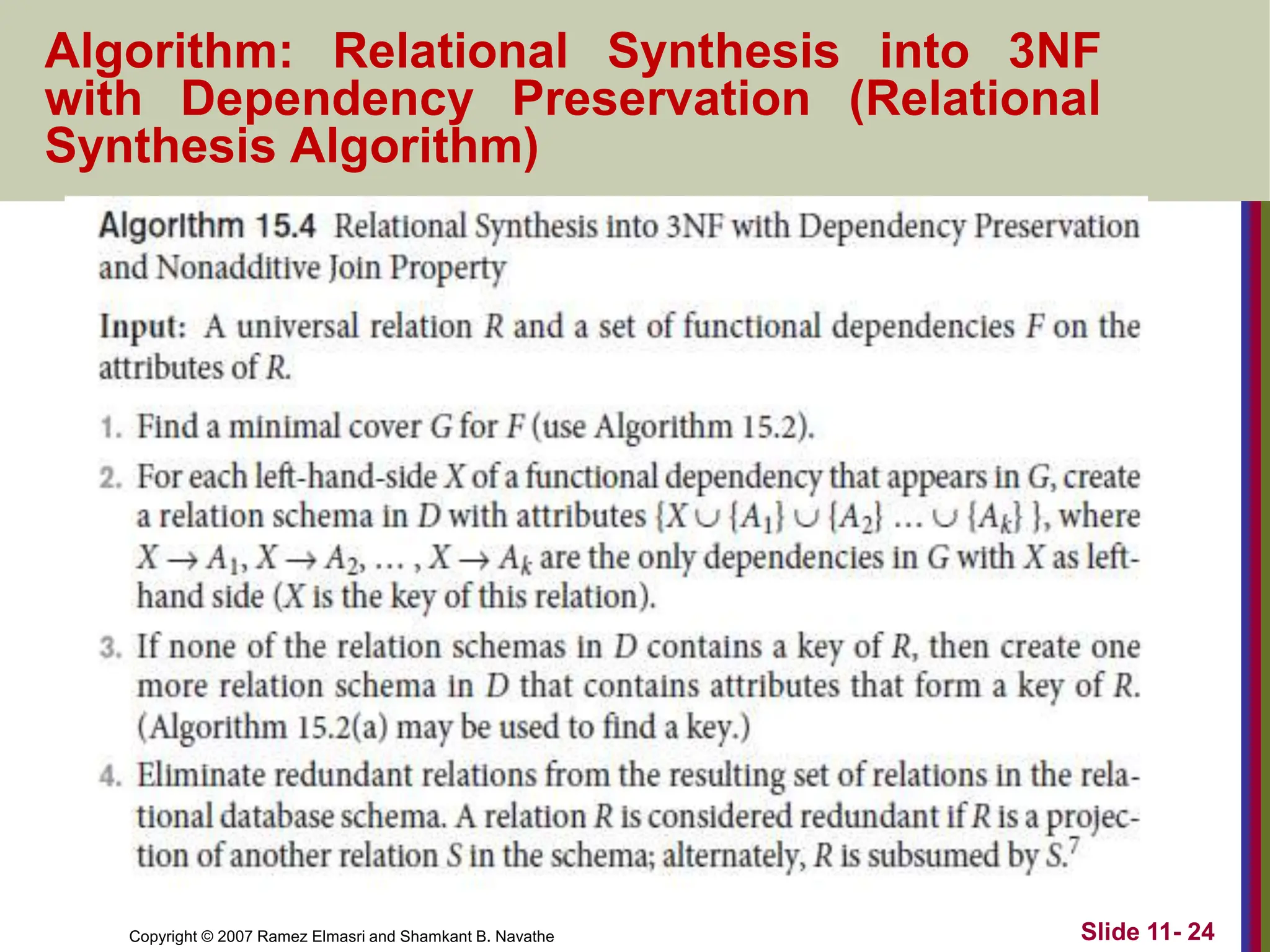 Module 4- Database Management System by Navathe | PPT