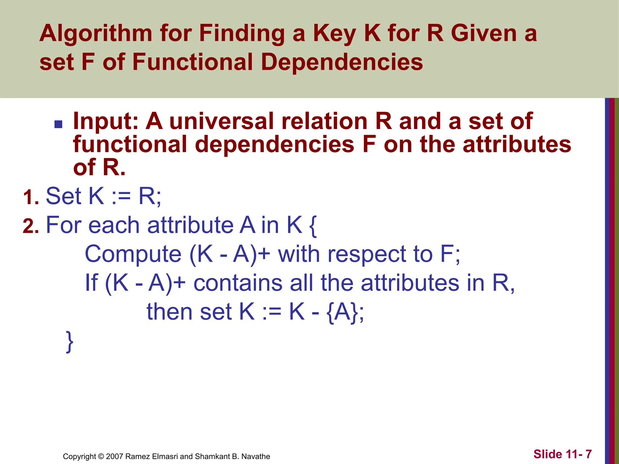 Module 4- Database Management System by Navathe | PPT