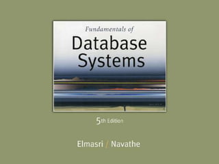 Module 4- Database Management System by Navathe | PPT