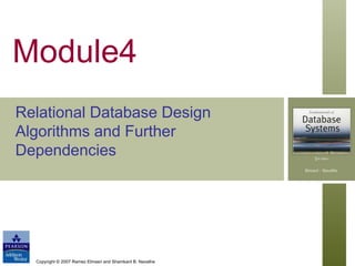Module 4- Database Management System by Navathe | PPT