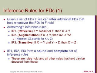 Module 4- Database Management System by Navathe | PPT